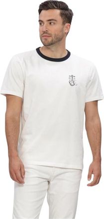 Butcher of Blue Klassisches Anker-T-Shirt - - Tops - Herren - Wei&szlig; - S
