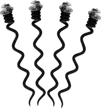 Pretyzoom 4 St&uuml;ck Korkenzieher Ersatzspiral Metall Spiralaufsatz Wein&ouml;ffner Reparatur Zubeh&ouml;r F&uuml;r Flaschenverschluss