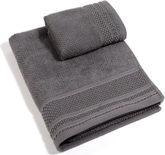 Caleffi Gästehandtuch aus Baumwolle GIM Anthrazit - 58838