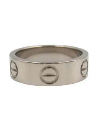 Cartier bague Love en or blanc (2010) - Argent