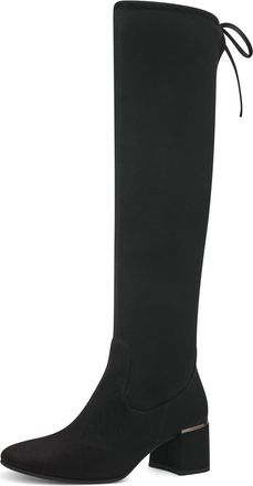 Marco Tozzi Damen Overknee Stiefel Elegant mit Blockabsatz, Schwarz (Black), 41