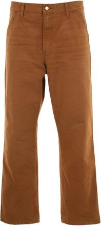 Carhartt Work in Progress Homme, Pantalons, Brun, Taille: W32 Single Knee Pant