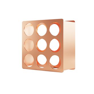 Generic Tisch-Weinflaschenhalter, Weinregal aus Metall, Mehrschichtiges Design, Schlicht und Stilvoll, Wasserdicht und Langlebig, für Wohnzimmer, Küche und Re