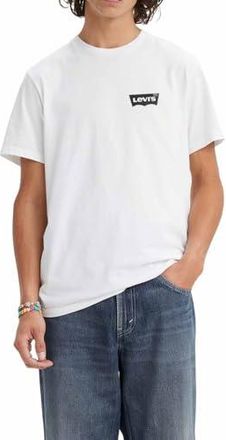 Levi's T-Shirt &agrave; col Rond Graphique pour Homme, Couleur BW Blanc +, XL