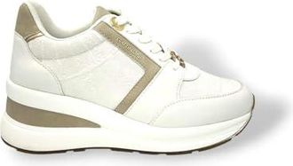 Gattinoni Gattinoni Femme Chaussures PIGEI6314WES804 Baskets &agrave; lacets, Blanc, 36 EU