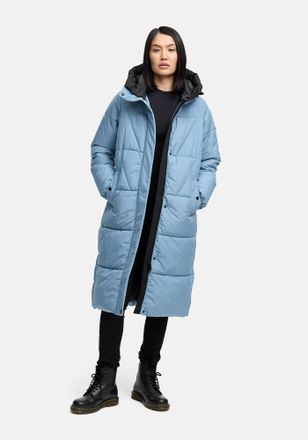 Marikoo Winterjacke MARIKOO Yaskaa, Damen, Gr. XXL, blau (powder blau), Obermaterial: 100% Polyester. Futter: 100% Polyester. Wattierung: 100% Polyester. &Auml;rme