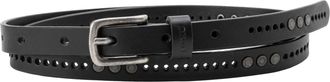 Levi's Damen Embellished Normal Buckle Belt, Regular Black, 100