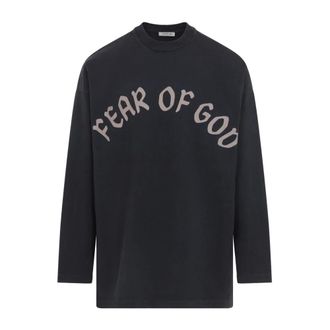 Fear of God Homme, Tops, Noir, Taille: L F OF G Long Sleeve Tee