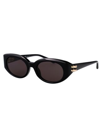 Alexander McQueen Womens Sunglasses Am0469s Black-Black-Grey Injected Black/black/grey