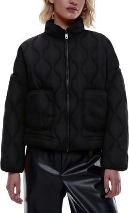 Generic Vestes pour femmes 2026 avec design &eacute;l&eacute;gant de poche, manteau dhiver chaud, v&ecirc;tements dext&eacute;rieur pour temps froid, manteaux matelass&eacute;s, coupe conforta