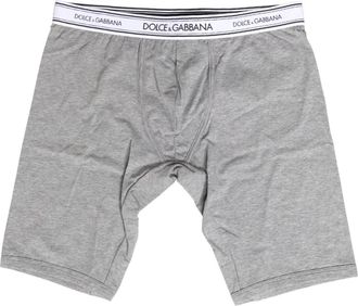 Dolce & Gabbana Homme, Sous-v&ecirc;tements, Gris, Taille: S Midi Boxers