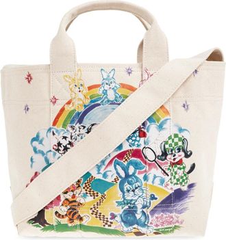 Kenzo Homme, Sacs, Beige, Taille: ONE Size Petit sac cabas Shopper