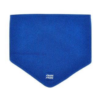 Miu Miu Cashmere and virgin wool scarf Woman One Size