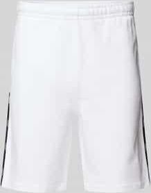 Lacoste Regular Fit Sweatshorts mit Galonstreifen