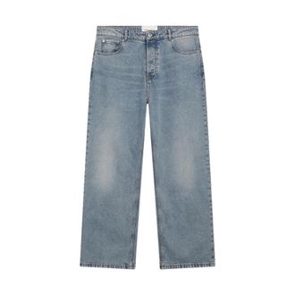 Ami Jeans mit gro&szlig;em Schnitt - - Jeans - Herren - Blau - W32