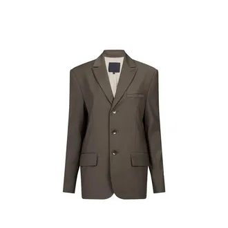 Tibi Blazer droit uni