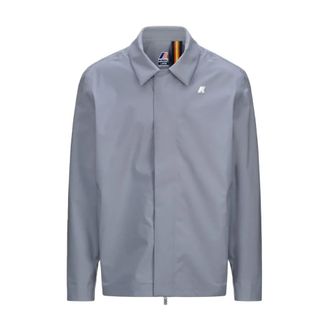 K-Way Urban Stretch Jacke Grau Wasserdicht - - Jackets - Herren - Grau - M