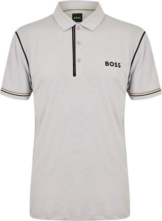 HUGO BOSS Paddytech Goc Poloshirt f&uuml;r Herren, Mit Kragen (Hellgrau/Pastellgrau)