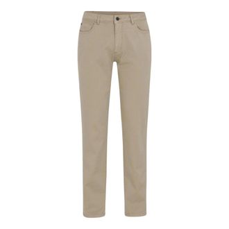 Oscar Jacobson Homme, Pantalons, Beige, Taille: W34 L32 Chino Slim Fit &agrave; 5 poches