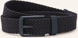 HUGO BOSS Flechtg&uuml;rtel blau