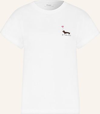 Darling Harbour Darling Harbour T-Shirt Mit Stickerei weiss