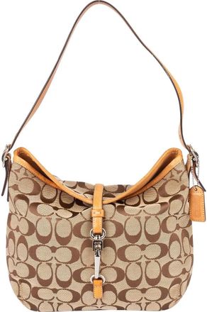 Coach Crossbody Bags - Coach Monogram Shoulder Bag - Gr. unisize - in Braun - f&uuml;r Damen
