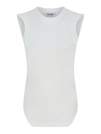 The Attico Top - Blanc