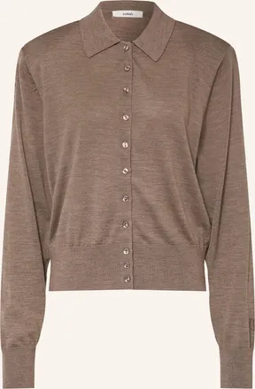 BA&SH Ba&Sh Strickjacke Boston braun