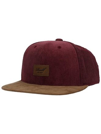 Reell Suede Cap burgundy