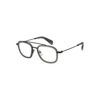 Yohji Yamamoto Graue Aviator Optische Rahmen - - Accessories - Herren - Grau - ONE SIZE