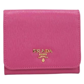 Prada Pre-owned Tri-fold Wallet - - Pre-owned - Damen - Rosa - ONE SIZE