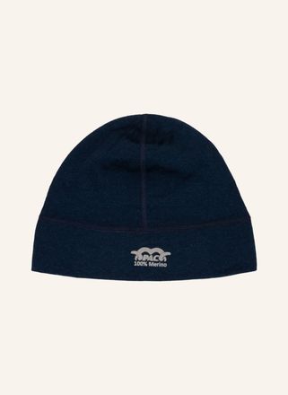 P.A.C. M&uuml;tze Aus Merinowolle blau