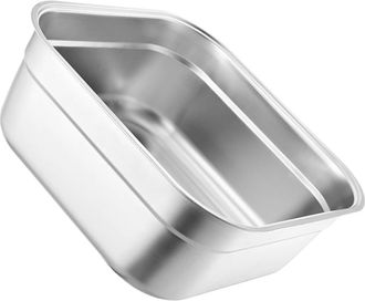 Pretyzoom Gemüsewaschbecken Aus Edelstahl Camping-spülschüssel Mehrzweck-suppenbecken Für Die Küche