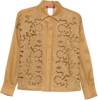 Max Mara Femme, Blouses et Chemises, Jaune, Taille: 36 FR Mstcali Shirt