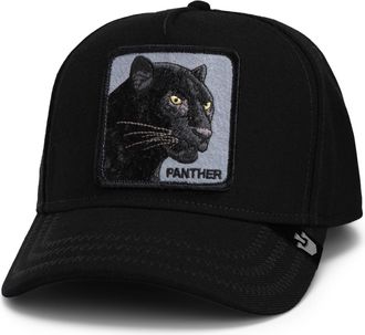 Goorin Brothers Trucker Cap Panther Field 100 Black Schwarz, Size:OneSize