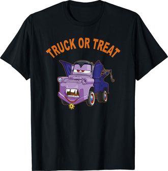 Disney Pixar Cars Tow Mater Halloween Truck Or Treat T-Shirt