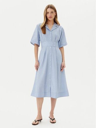 Vero Moda Hemdkleid Astor 26037276 Blau Regular Fit