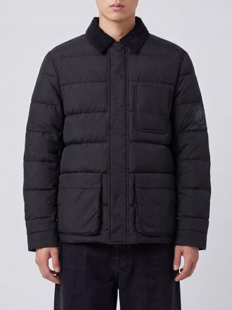 Junya Watanabe Surchemise matelass&eacute;e en polyester avec col en velours