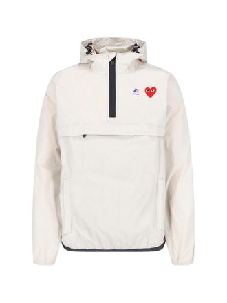 Comme Des Gar&ccedil;ons X K-Way Jacke Mit Kapuze