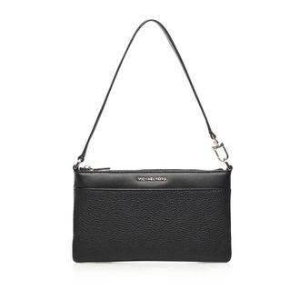 Michael Kors Jet Set Medium Handgelenktasche aus genarbtem Leder - - Bags - Damen - Schwarzk - ONE SIZE