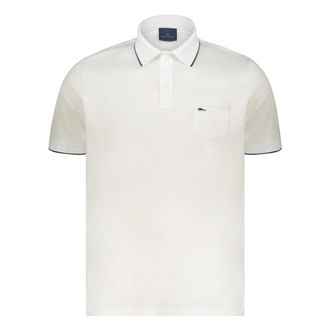 Paul & Shark Homme, Tops, Blanc, Taille: 2XL Polo en coton piqu&eacute; fin