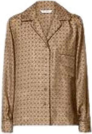 Max Mara Femme, Blouses et Chemises, Brun, Taille: 32 FR chemise