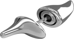 John Richmond Einzelner stilisierter Tropfenohrring - Silber - - Accessories - Damen - Grau - ONE SIZE