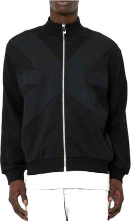 John Richmond Homme, Sweatshirts et sweats &agrave; capuche, Noir, Taille: 2XL Felpa