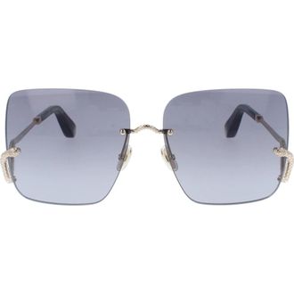 Roberto Cavalli Sonnenbrille mit Farbverlauf - - Accessories - Damen - Gelb - 63 MM