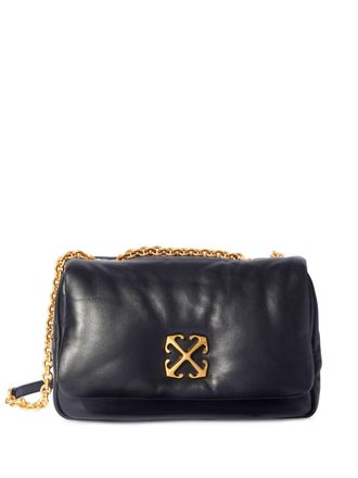 Off-white sac port&eacute; &eacute;paule Jitney - Noir