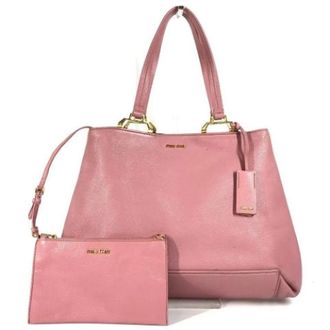 Miu Miu Damen, Pre-Owned, Rosa, ONE SIZEGröße