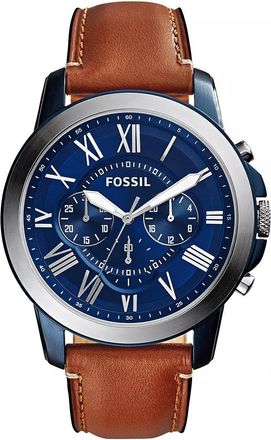 Fossil Uhren - Grant Chronograph - Gr. unisize - in Dunkelbraun - für Damen