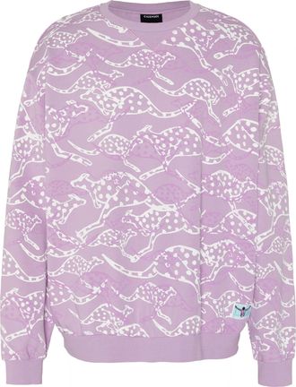 Chiemsee Sweatshirt mit K&auml;nguru-Alloverprint