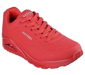 Skechers Uno-Stand on Air Baskets pour Homme, Rouge, Pointure 42, Rouge, 42 EU